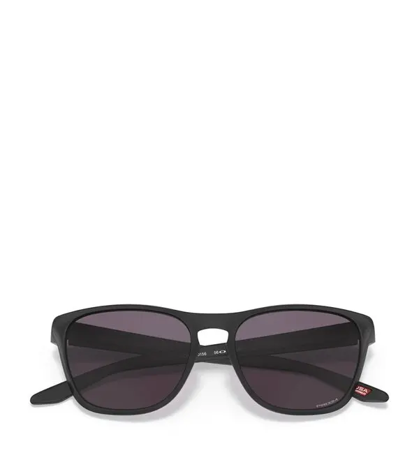Oakley Manorburn Square Sunglasses - Black