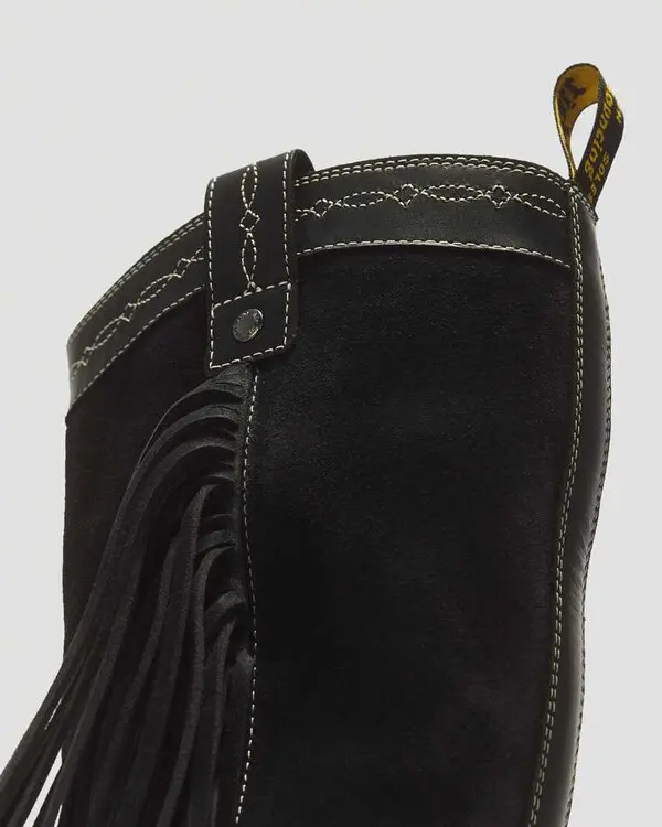 Dr. Martens Desert Rodeo Quad Hi Leather & Suede Boots