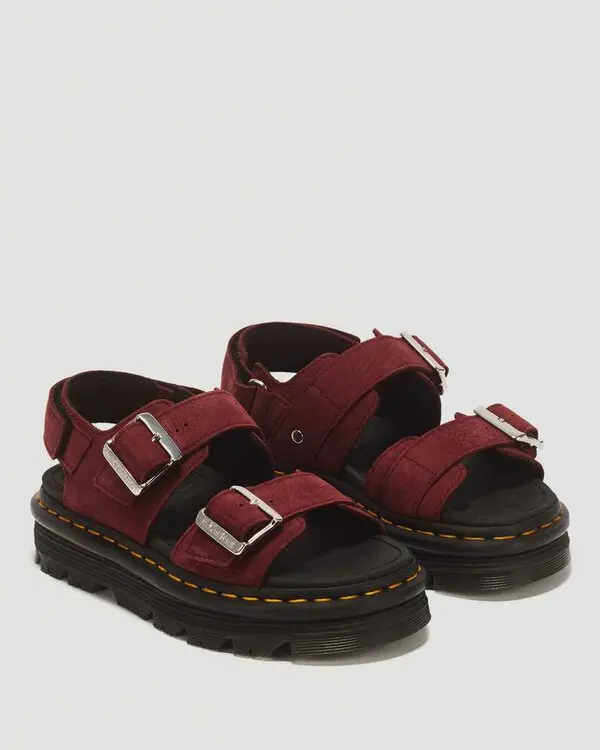 Dr. Martens Zebzag Milled Nubuck Sandals