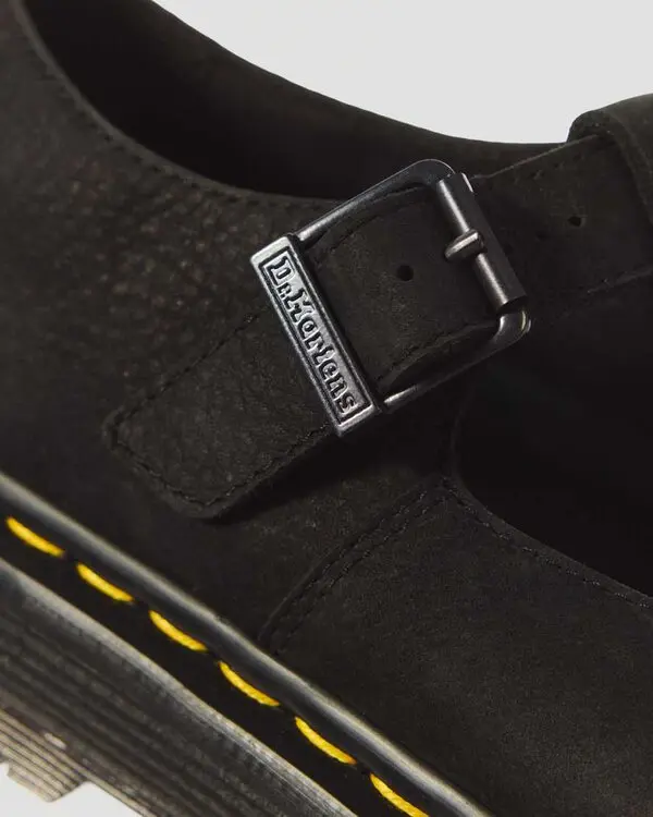 Dr. Martens Zebzag Milled Nubuck Mary Jane Shoes