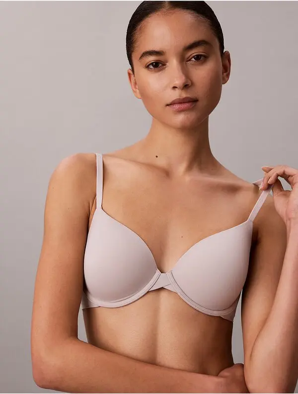 Calvin Klein Perfectly Fit Lightly Lined Full Coverage Bra - Ashes Of Roses