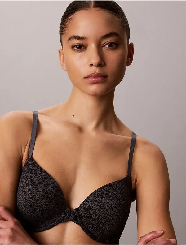 Calvin Klein Perfectly Fit Lightly Lined Full Coverage Bra - Stingray+turbulence