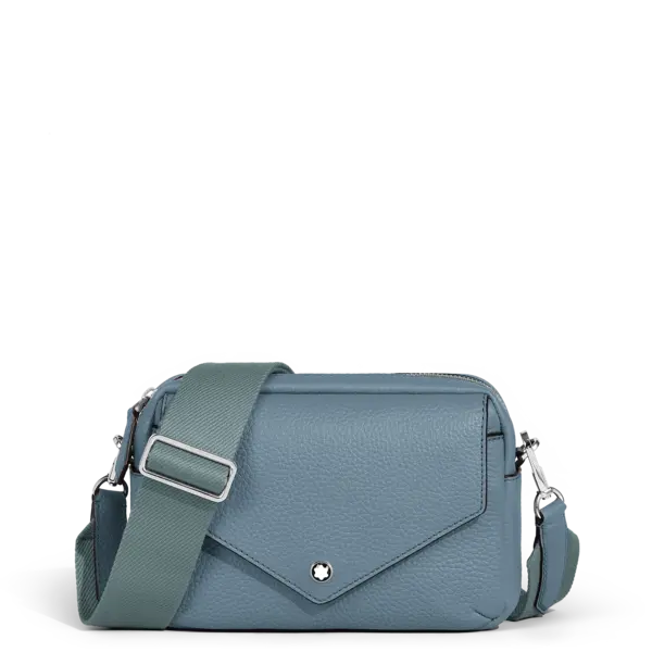 Montblanc Companion Small Crossbody Bag - Frosted Blue