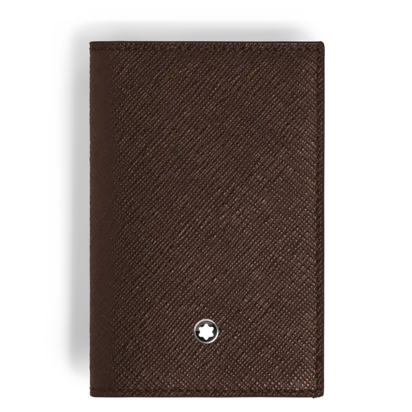 Montblanc Card Holder 2cc In Sartorial - Ebony Colour