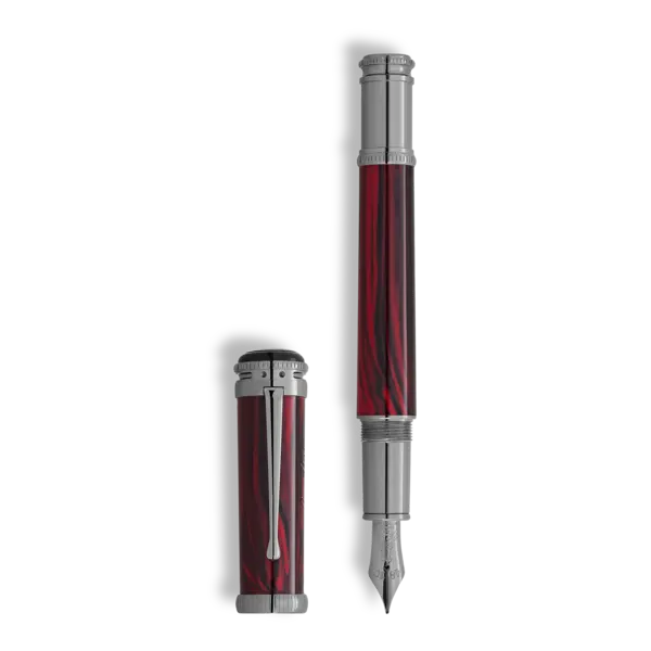Montblanc Writers Edition Homage To Bram Stoker Limited Edition Fountain Pen - Red
