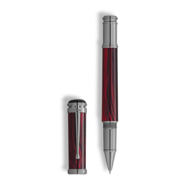 Montblanc Writers Edition Homage To Bram Stoker Limited Edition Rollerball - Red