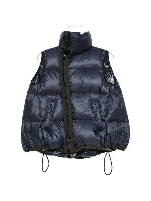 Sacai Nylon Puffer Vest - Blue