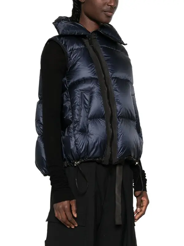 Sacai Nylon Puffer Vest - Blue