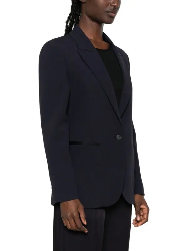 FORTE_FORTE Single-breasted Blazer Jacket