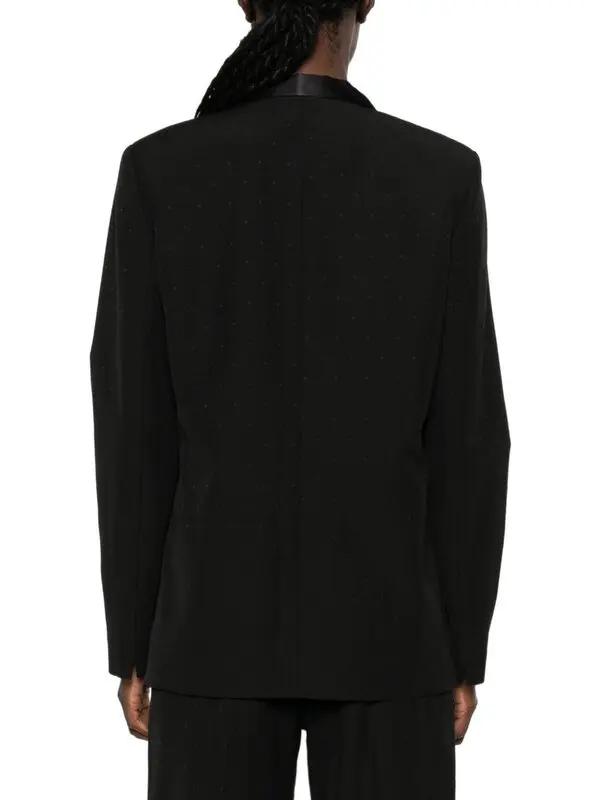 FORTE_FORTE Wool Blend Smoking Jacket