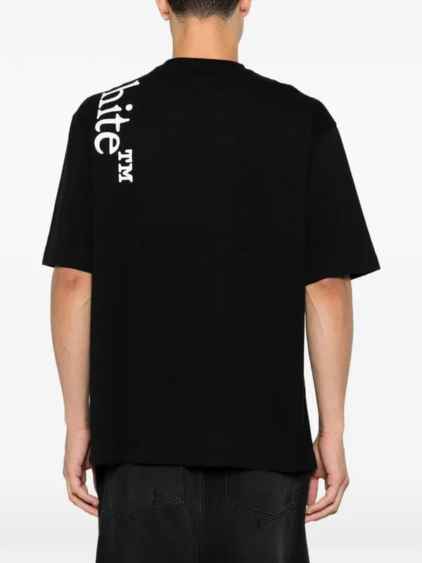 Off-White Vertical Bookish Skate Cotton T-shirt