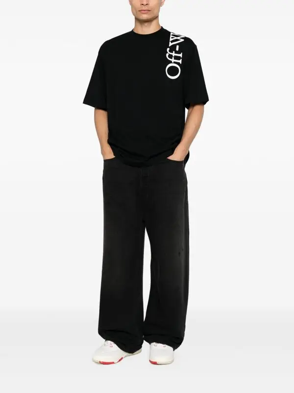 Off-White Vertical Bookish Skate Cotton T-shirt