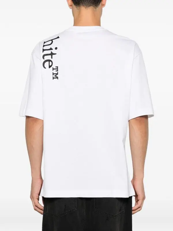 Off-White Vertical Bookish Skate Cotton T-shirt