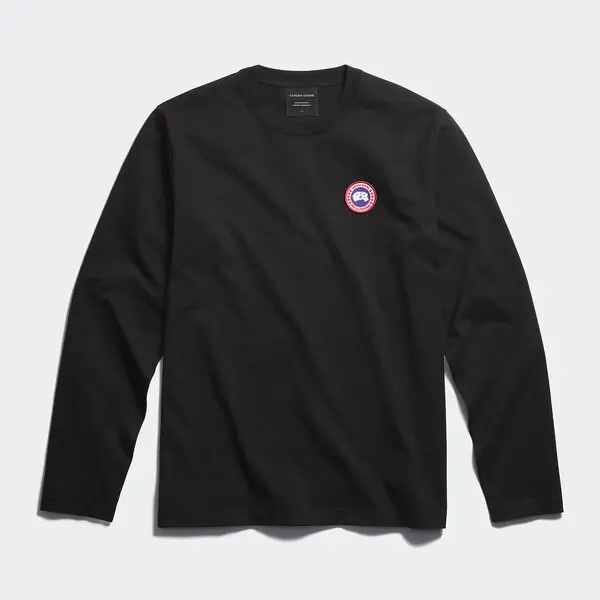 Canada Goose Vantage Long Sleeve T-shirt - Black