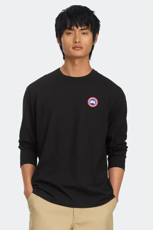 Canada Goose Vantage Long Sleeve T-shirt - Black
