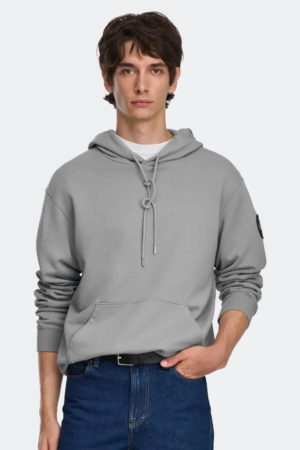 Canada Goose Loon Hoodie - Stratus Grey