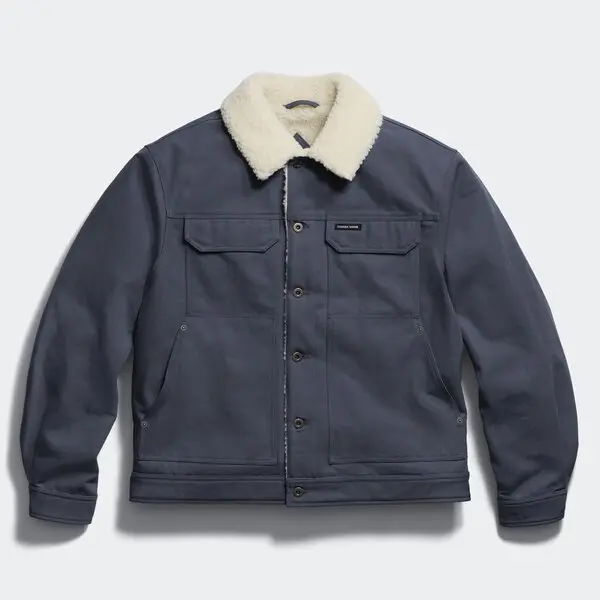 Canada Goose Ash Lightweight Jacket - Dusk Blue/bone