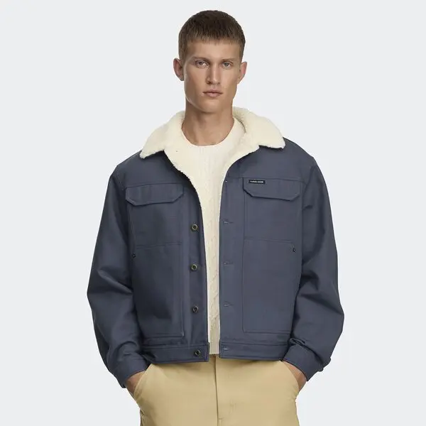 Canada Goose Ash Lightweight Jacket - Dusk Blue/bone