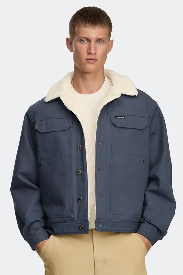 Canada Goose Ash Lightweight Jacket - Dusk Blue/bone