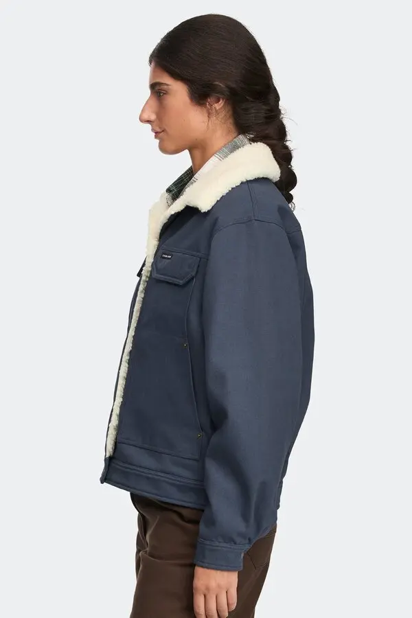 Canada Goose Ash Lightweight Bomber - Dusk Blue/bone