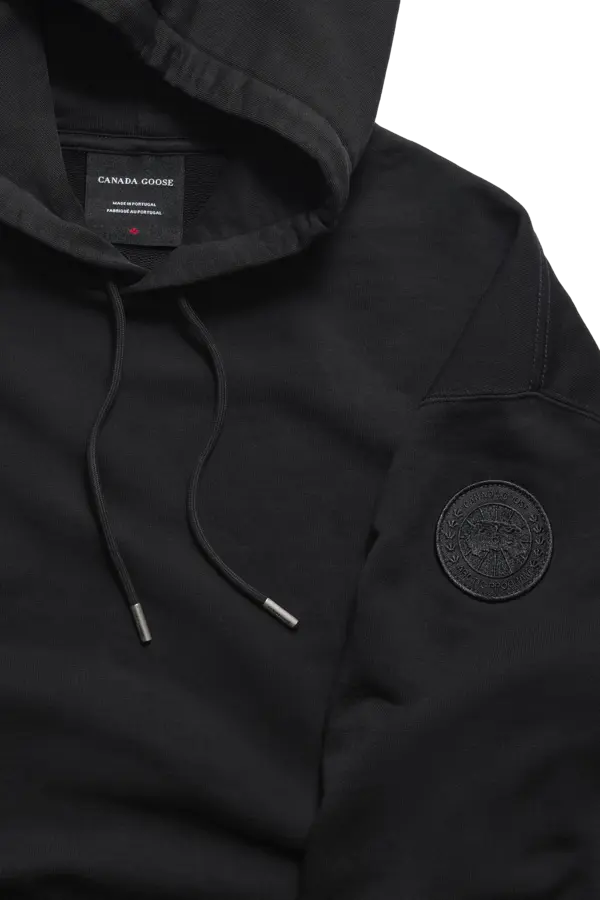 Canada Goose Rove Relaxed Hoodie Tonal Disc - Black