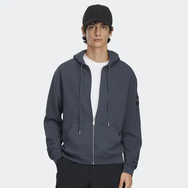 Canada Goose Loon Full Zip Hoodie - Dusk Blue