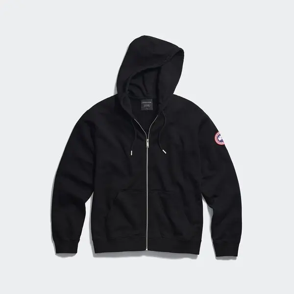 Canada Goose Loon Full Zip Hoodie - Black