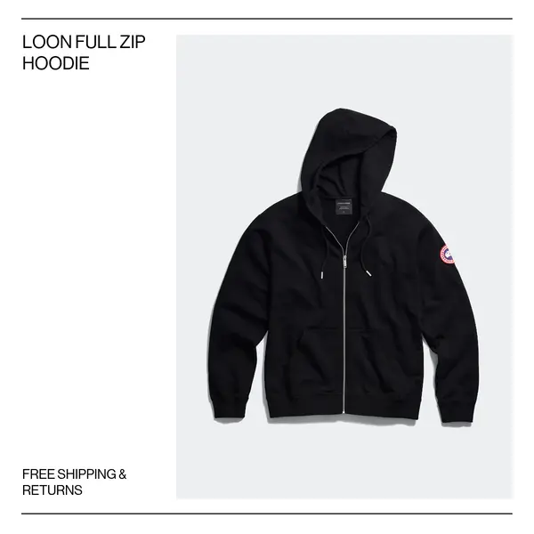 Canada Goose Loon Full Zip Hoodie