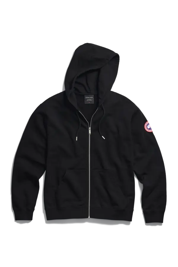 Canada Goose Loon Full Zip Hoodie - Black
