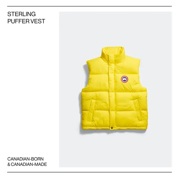 Canada Goose Sterling Puffer Vest - Solar Aria