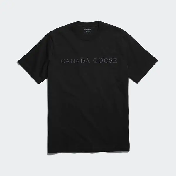 Canada Goose Ocra Embroidered T-shirt - Black