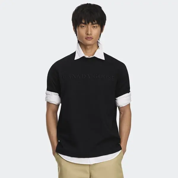 Canada Goose Ocra Embroidered T-shirt - Black