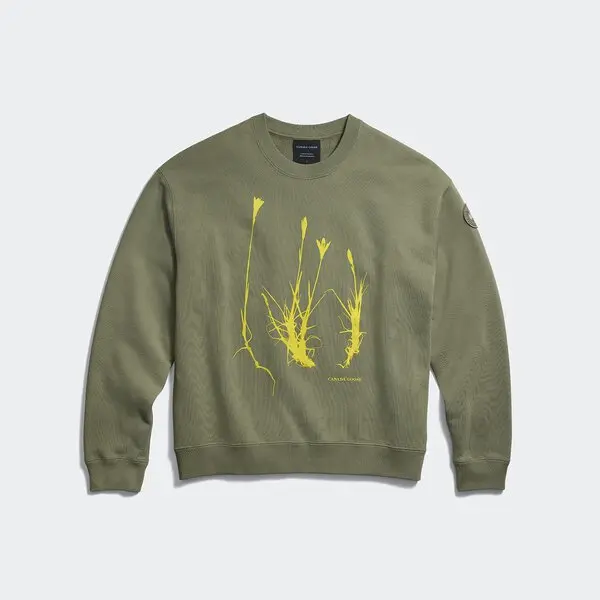 Canada Goose Wander Flower Sweatshirt - Vireo Green
