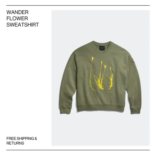 Canada Goose Wander Flower Sweatshirt