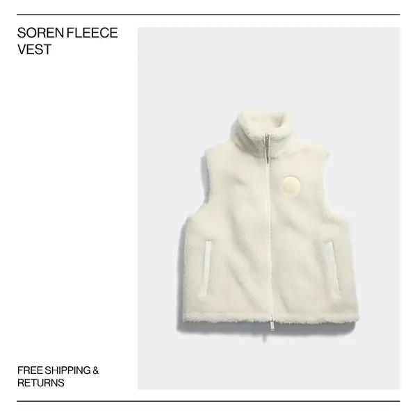 Canada Goose Soren Fleece Vest - Bone