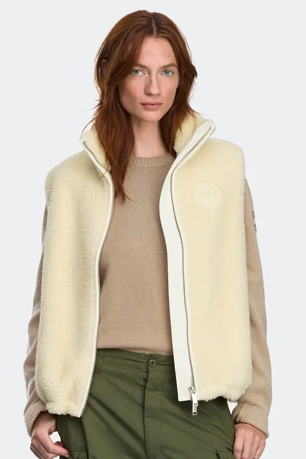 Canada Goose Soren Fleece Vest - Bone