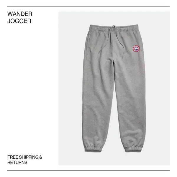 Canada Goose Wander Jogger - Stone Heather