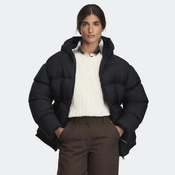 Canada Goose Fallon Puffer Coat - Black