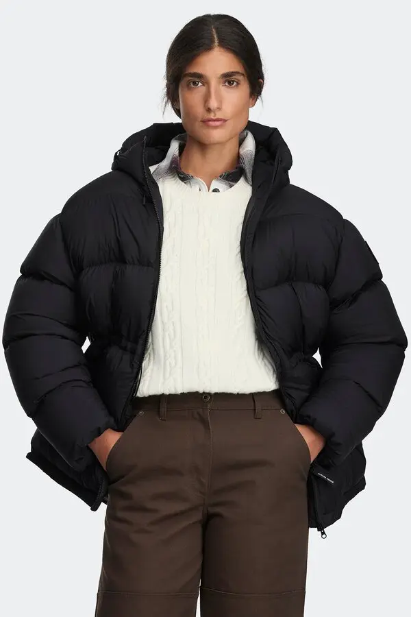 Canada Goose Fallon Puffer Coat - Black