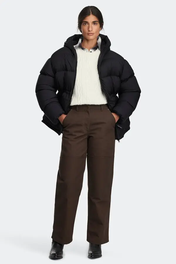 Canada Goose Fallon Puffer Coat - Black