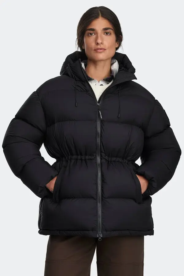 Canada Goose Fallon Puffer Coat - Black