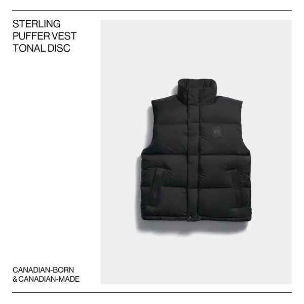 Canada Goose Sterling Puffer Vest Tonal Disc