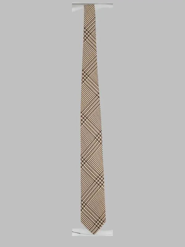TOM FORD Silk Jacquard Cravat Tie - Beige