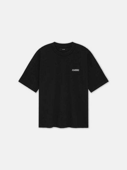 Amiri Rib Knit Crewneck T-shirt