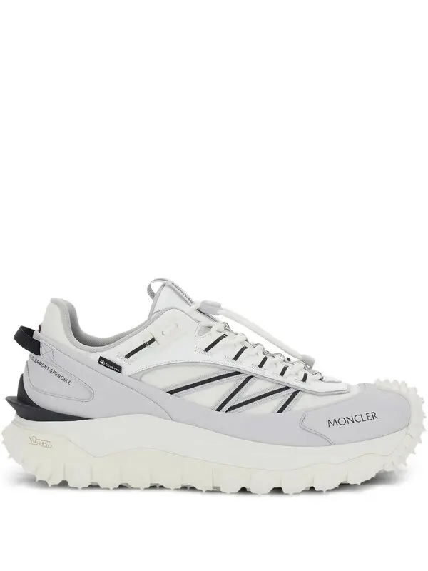Moncler Waterproof Mesh Gore-tex® Vibram® Megagrip® Sneakers - Bianco