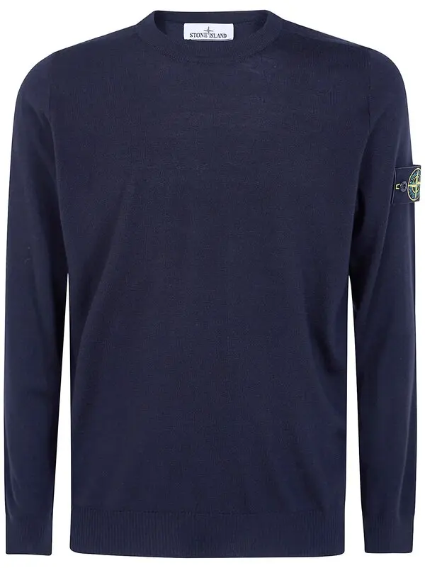 Stone Island Crewneck Sweatshirt - Black