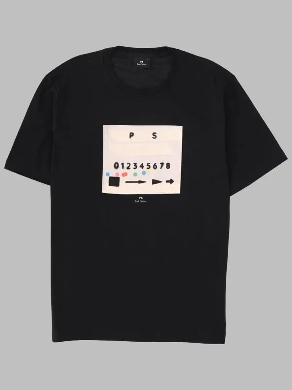 Paul Smith 100% Organic Cotton T-shirt - Black