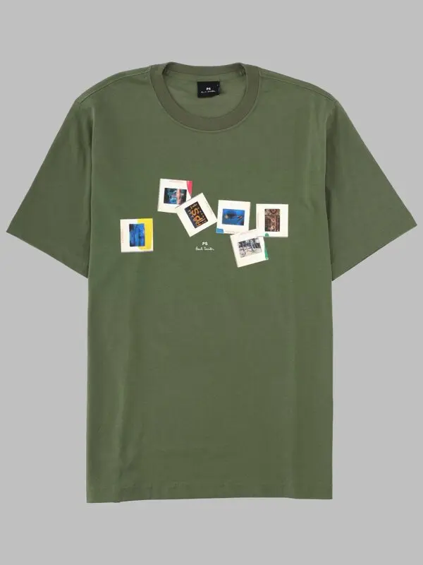 Paul Smith 100% Organic Cotton T-shirt - Green