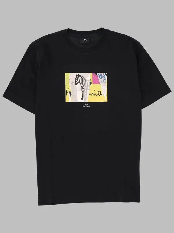Paul Smith Organic Cotton T-shirt - Black