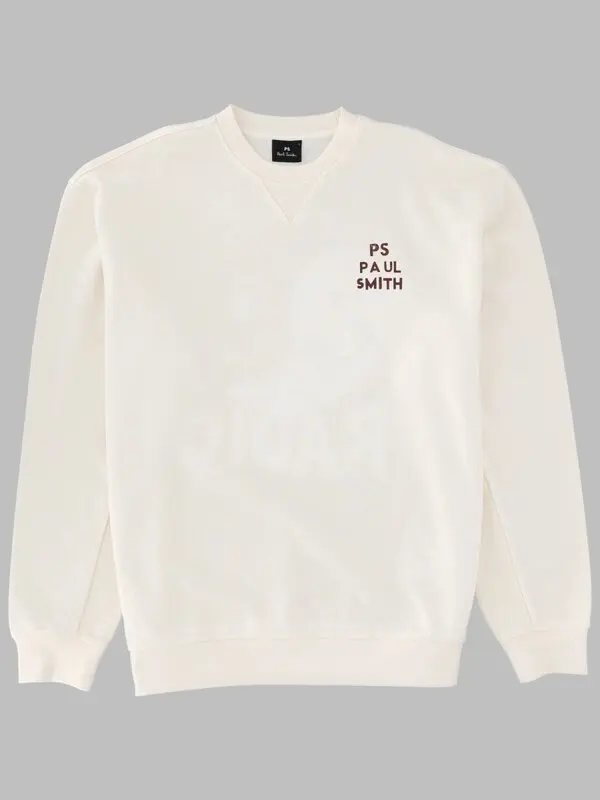 Paul Smith Organic Cotton Crewneck Sweatshirt